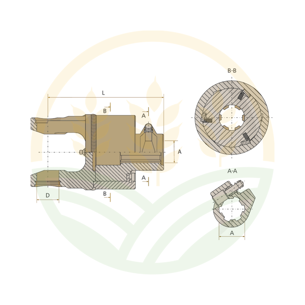 ROTARO RA6L Freewheel Clutch | 3800 Nm | 1 3/8” (6)