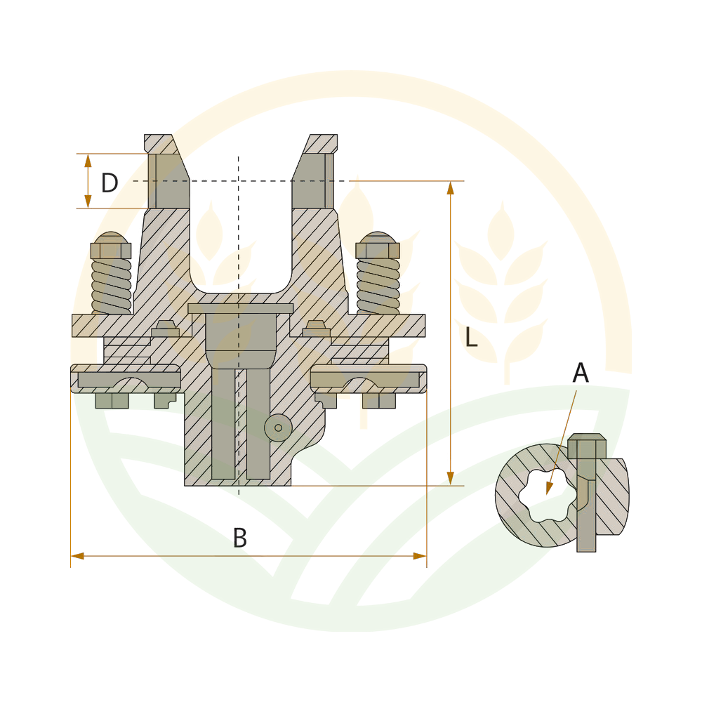 ROTARO FF2 Friction Clutch | 1000 Nm | R50 | 1 3/8” (6)