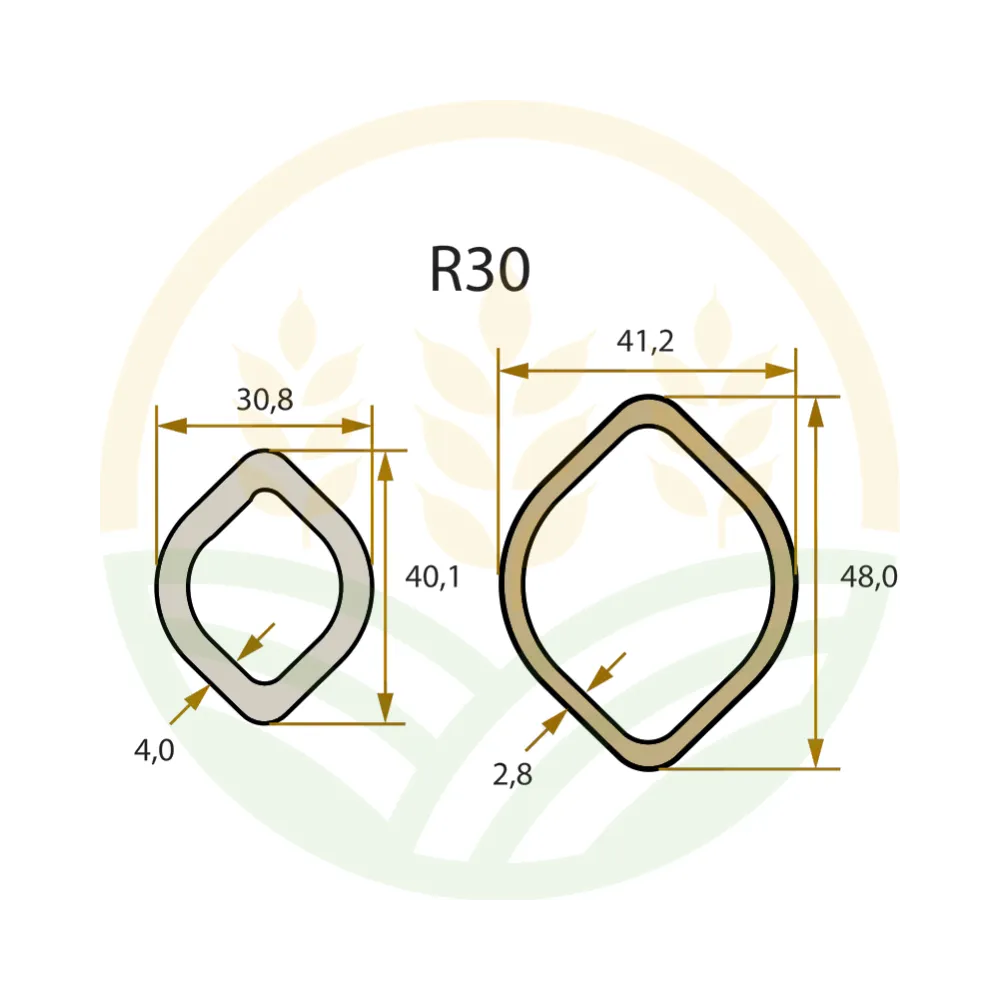 ROTARO Driveline Shaft Cat. 3 | 710mm | 1 3/8" | 27x74.6