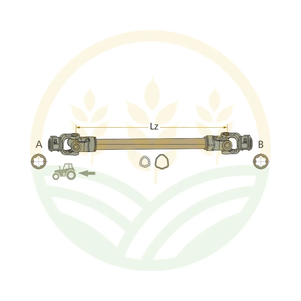 ROTARO Driveline Shaft Cat. 3 | 1010mm | 1 3/8" | 27x74.6